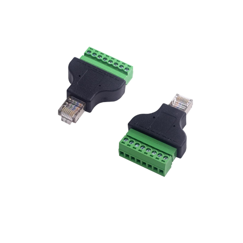 Hikvision RJ45A – RJ45 con adaptador de tornillo - SSYCSA Panamá